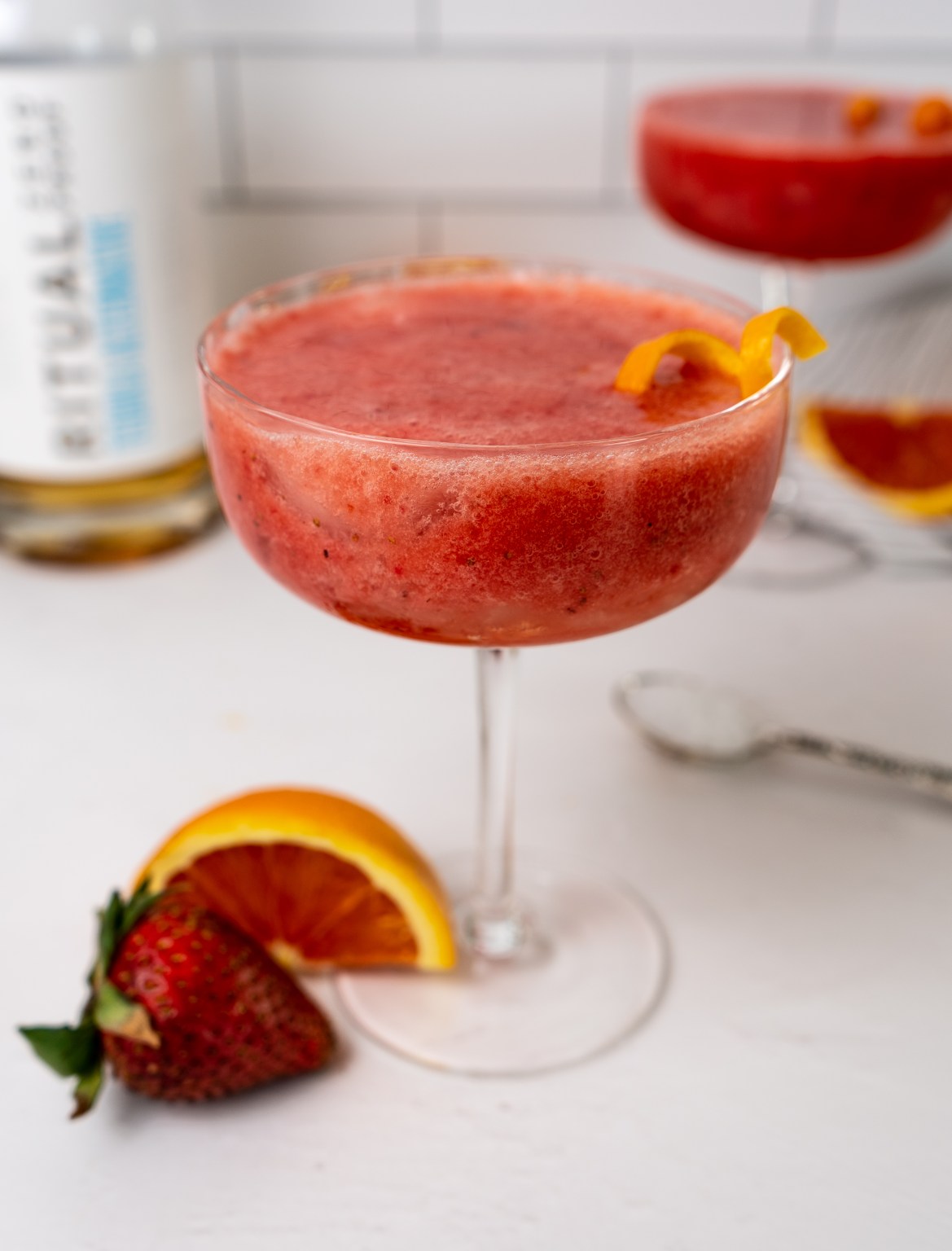 Strawberry Orange Margarita Mocktail – The Kitchen Invitation