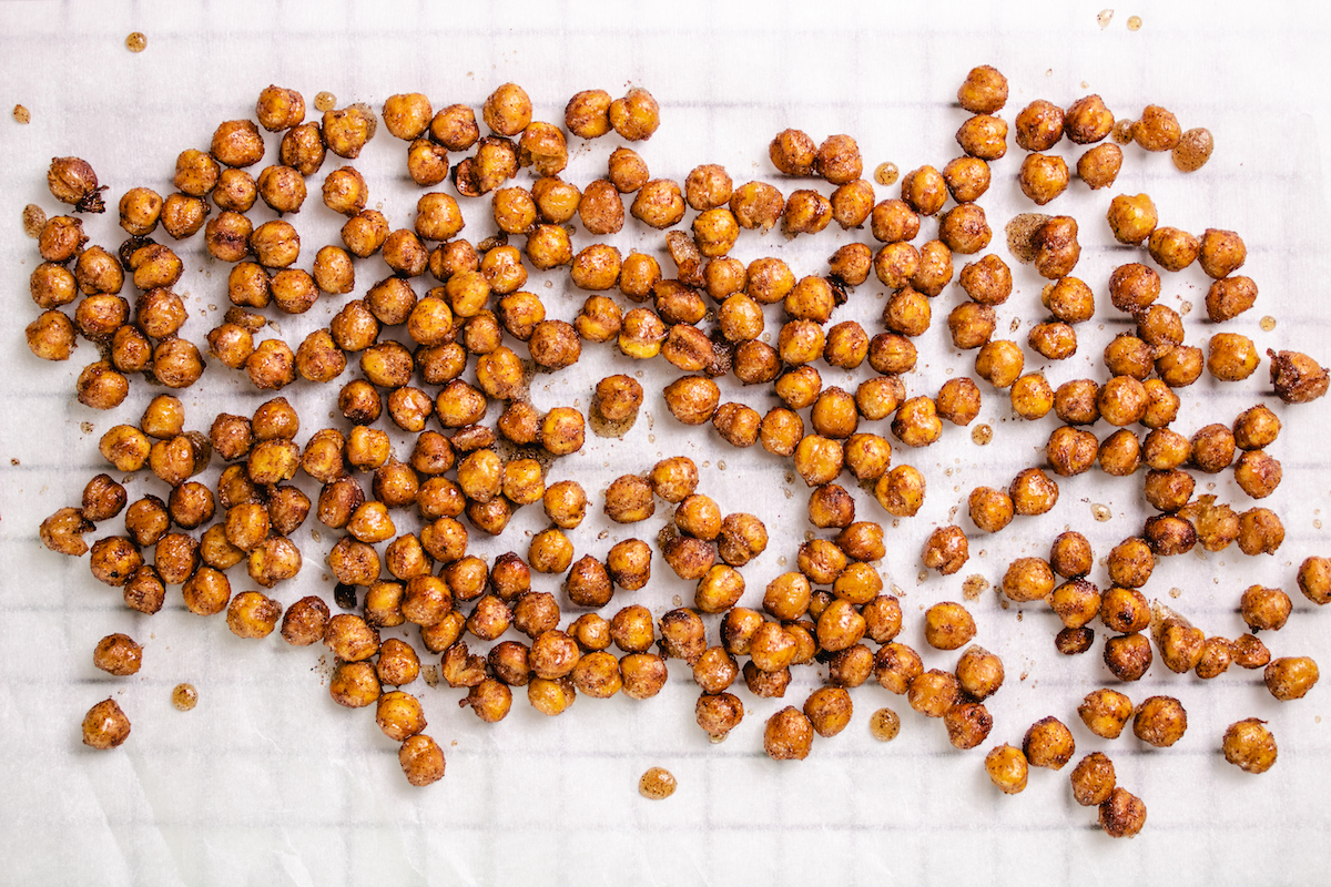 Fried Chickpeas in the Air Frier | The Kitchen Invitation