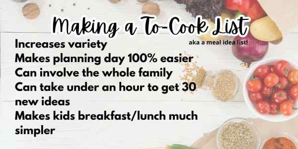 Principles of Meal Planning for a Family: 7 Step Guide by a Culinary ...